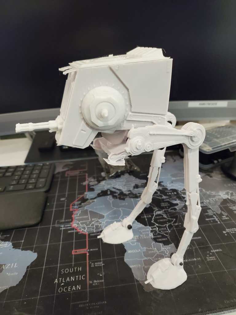 Archivo STL gratis AT-ST Scout Walker - Leg Remix - Movible - Impresión ...
