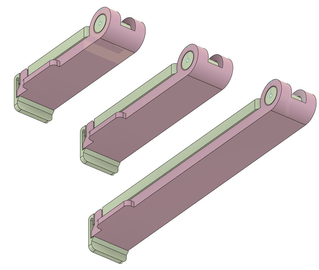 Free 3D file Chip Clip- Locking Clip w/ Built in Hinge - S / M / L・3D ...
