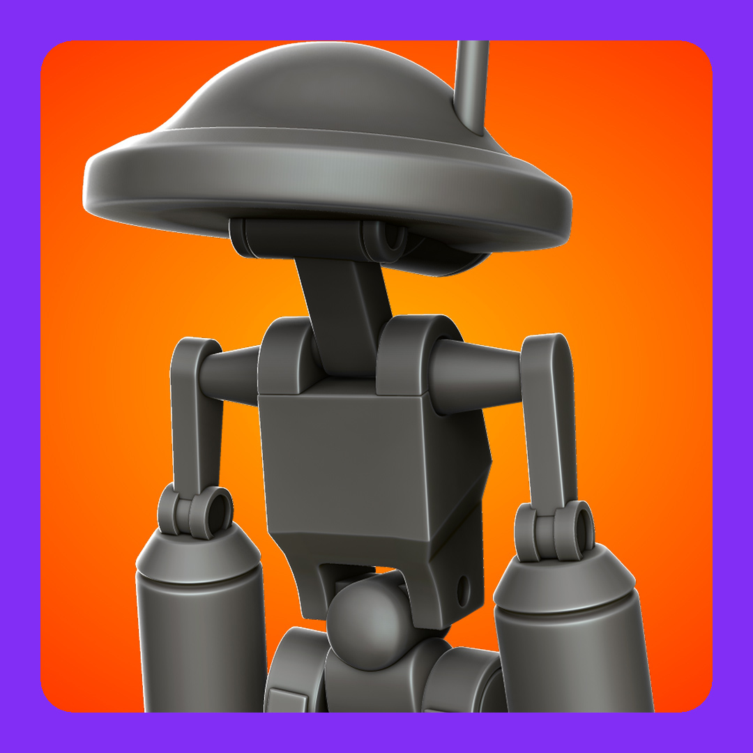 Free STL file Pit Droid・3D print design to download・Cults