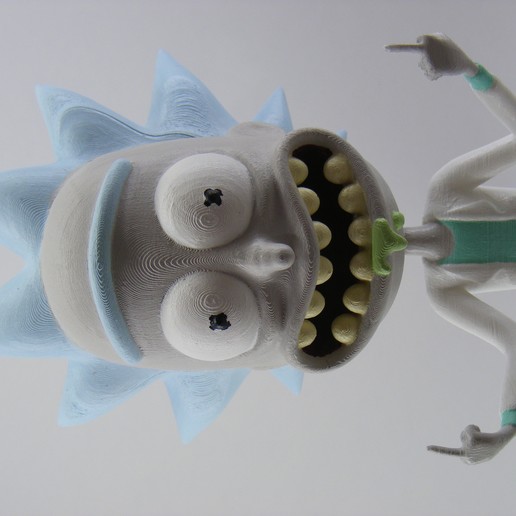 3D print Rick Sanchez from Rick and Morty. ・ Cults