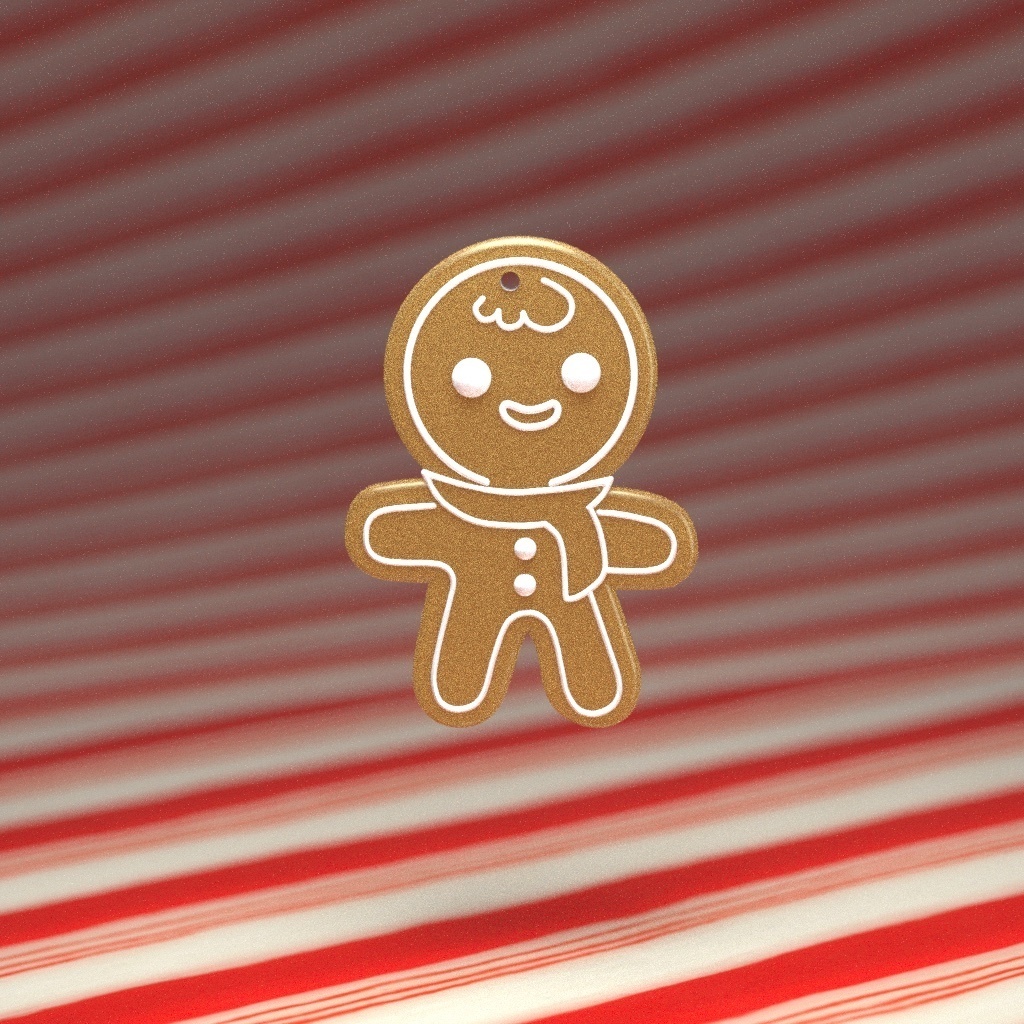 Free 3D file Gingerbread Boy Decoration Ornament・3D print design to ...