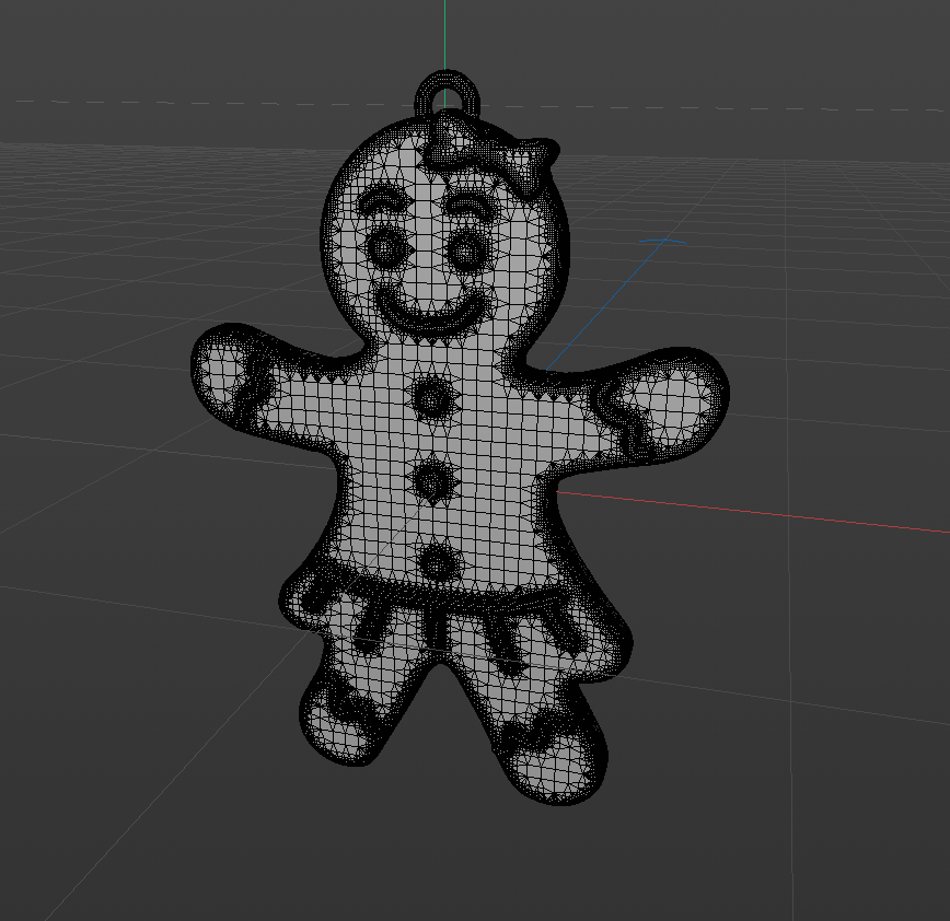 Free 3D file Gingerbread Woman Decoration Ornament・Object to download ...