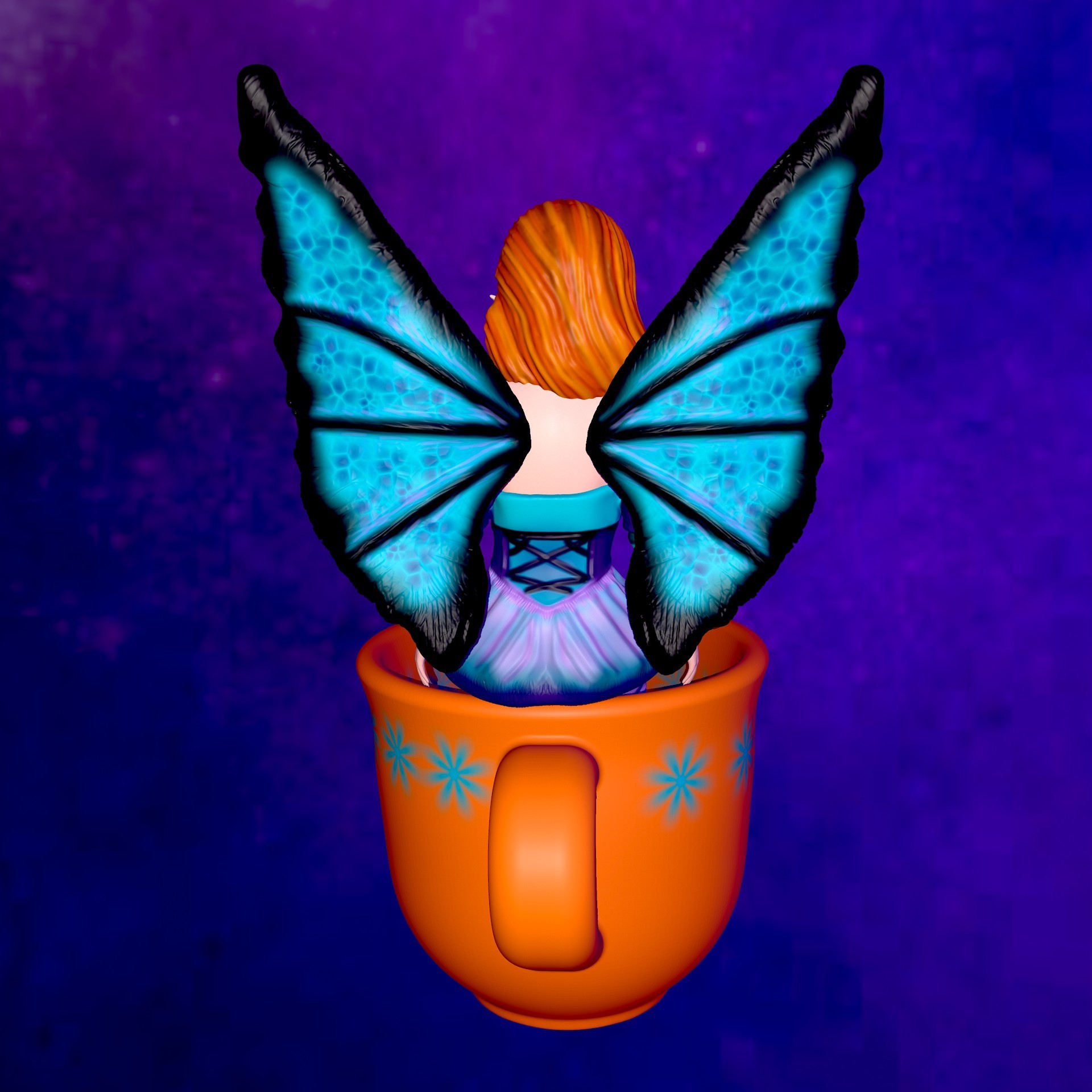 Download STL file Fairy cup • 3D printing design ・ Cults