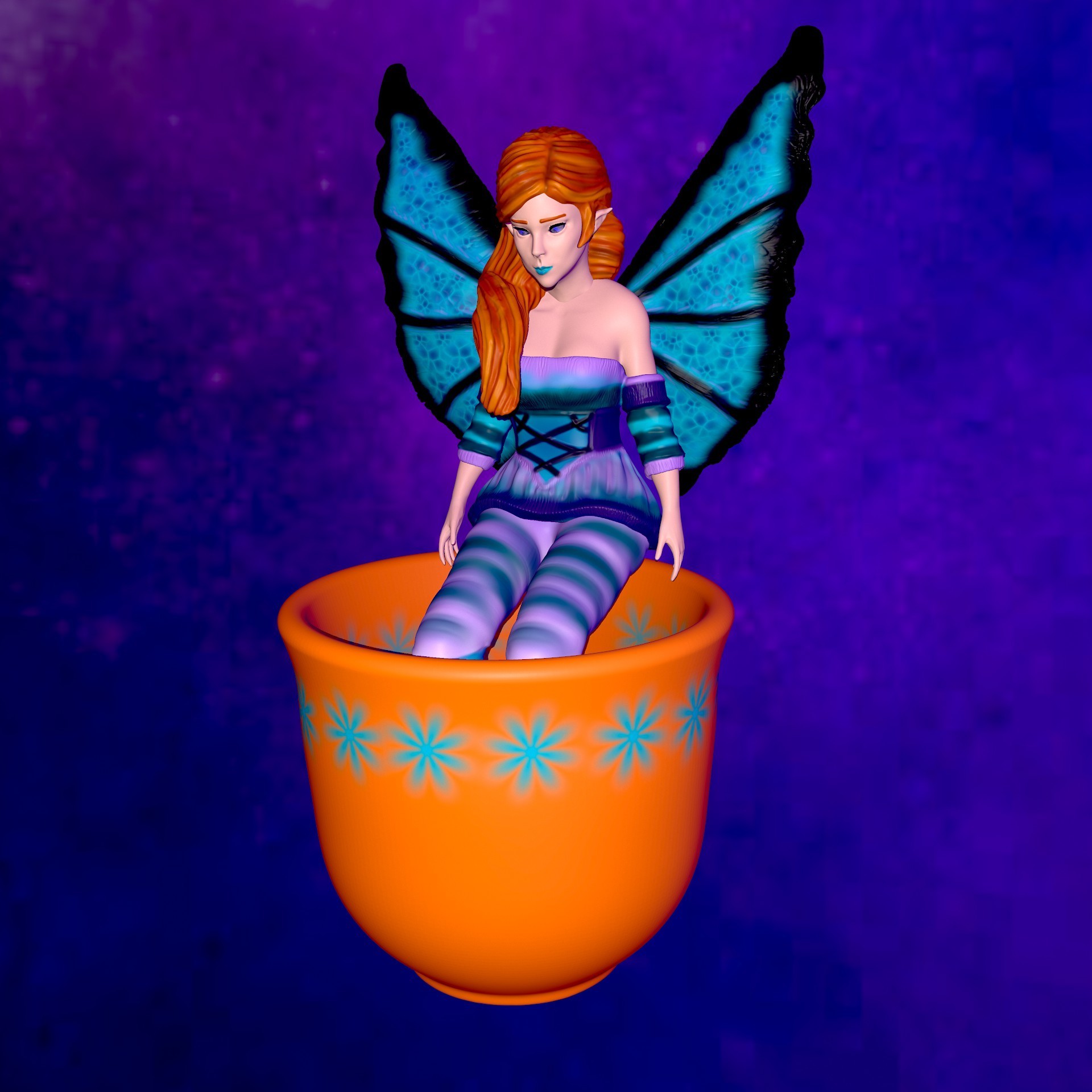Download STL file Fairy cup • 3D printing design ・ Cults