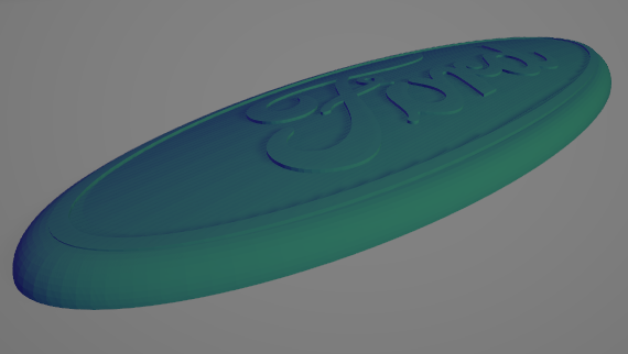 Free STL file Ford Badge V2 Replica・3D printing design to download・Cults