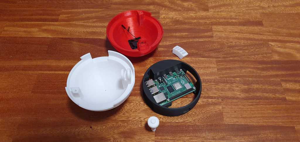 Free 3d File Pokeball Raspberry Pi 4 đČă»3d Printer Design To Downloadă»cults