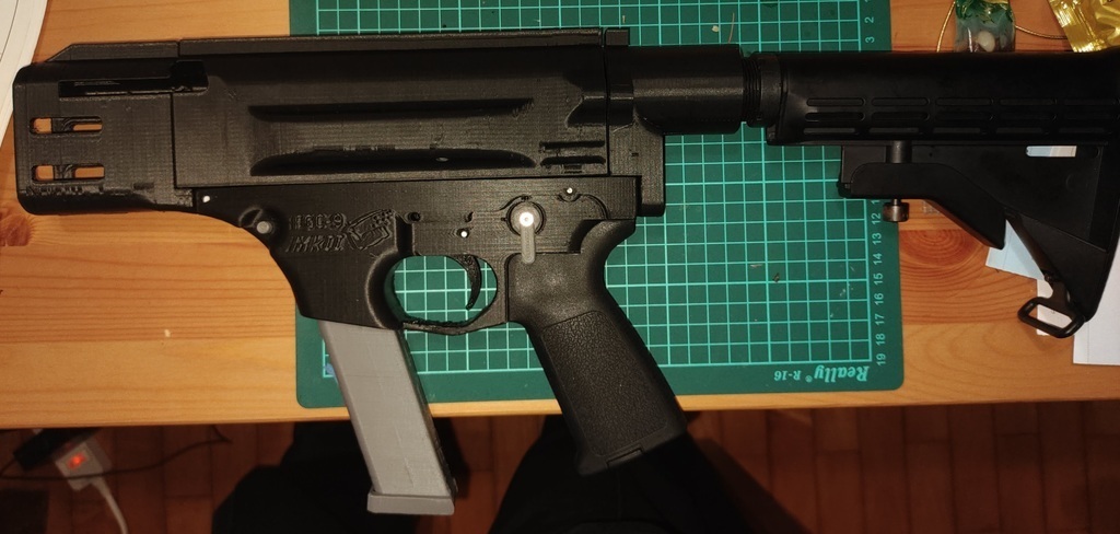 Free 3D file Fgc9 airsoft buffer with thread 🔫・3D print object to ...