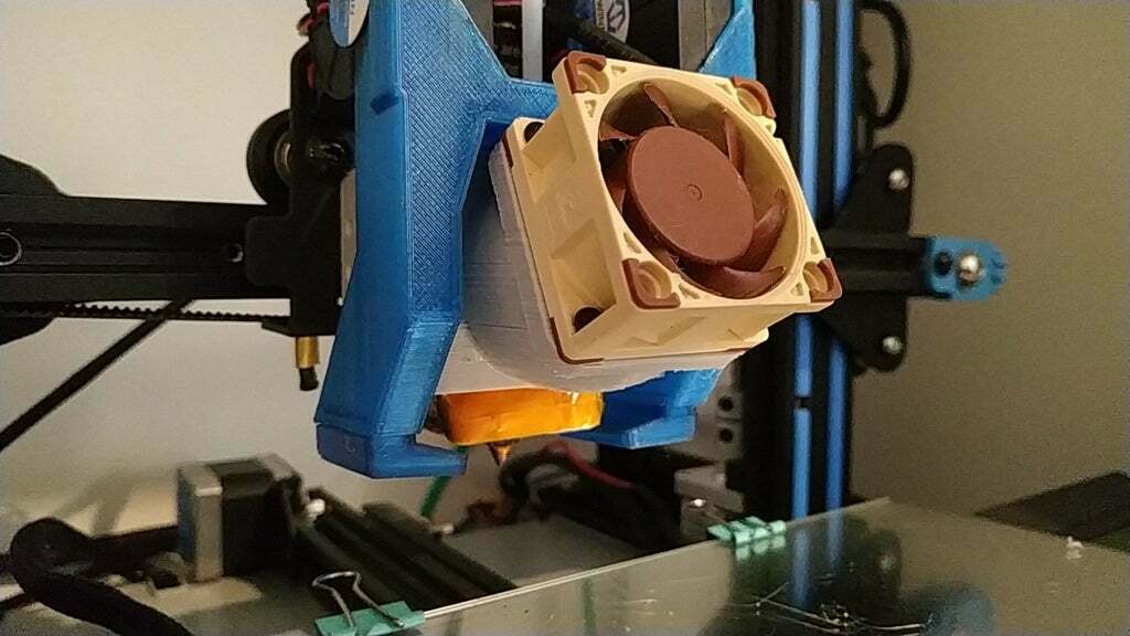 Free STL file Geeetech A10M Fan duct v2.0・Object to download and to 3D print・Cults