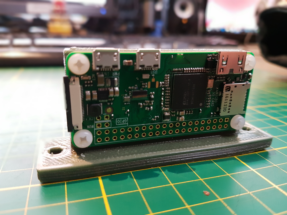 Free STL file Raspberry Pi Zero W holder for 2020 Extrusion like ...