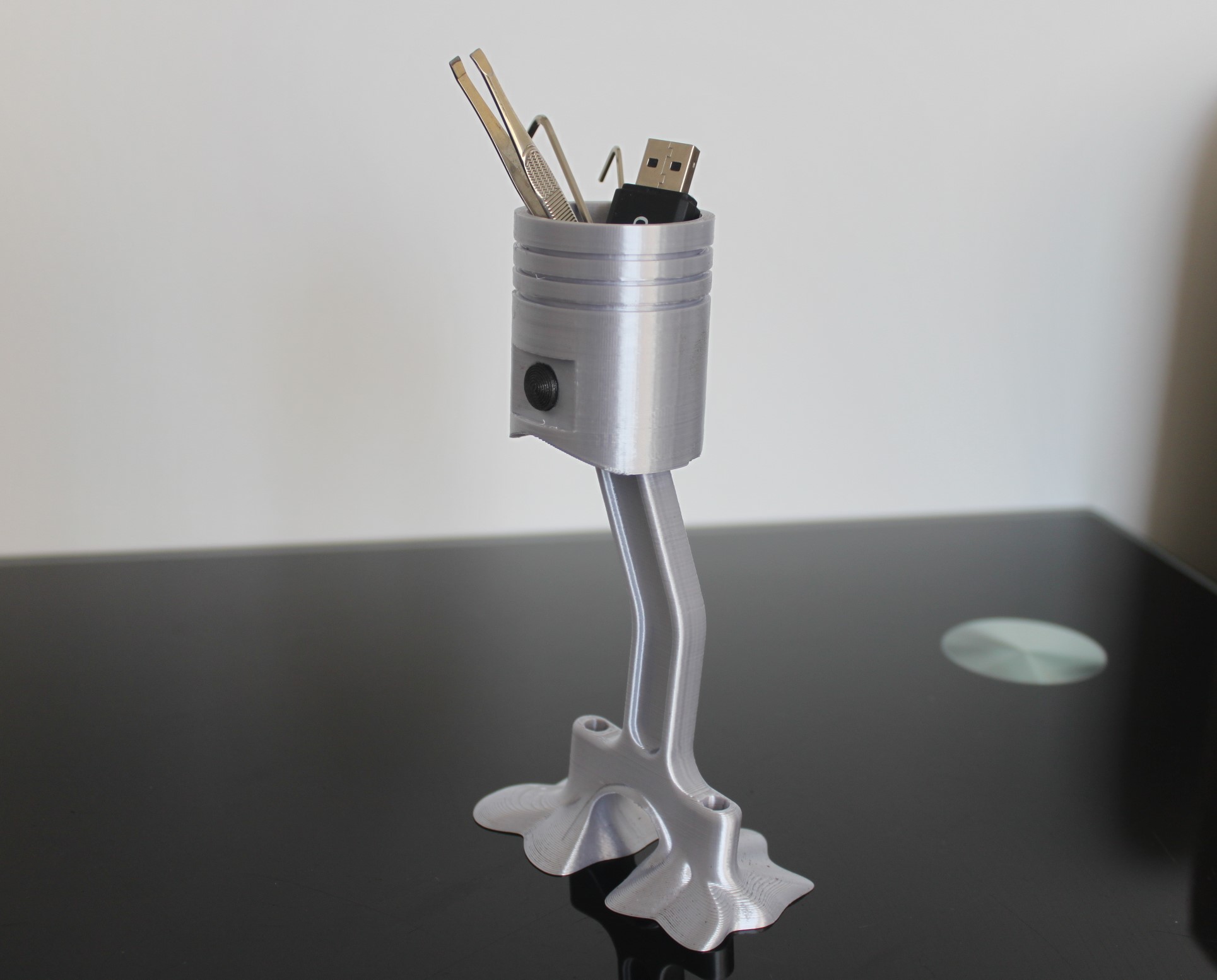 Free STL file Cast connecting rod pot・3D printable design to download・Cults