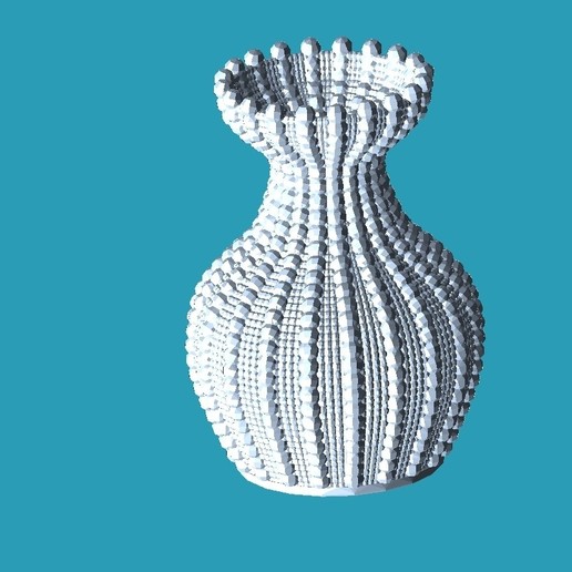 Download free 3D printer templates bubble pot LOW POLY ・ Cults