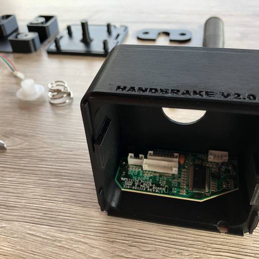 Download STL file NEW RALLY HANDBRAKE V2.0 - PC/PS/XBOX • 3D printing ...