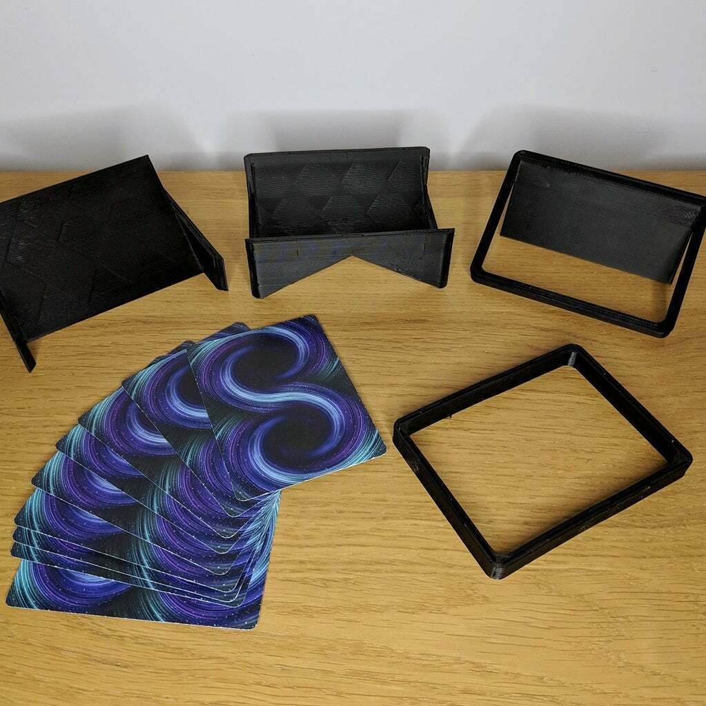 Free STL file Playing card dice tower 🎲・3D print design to download・Cults