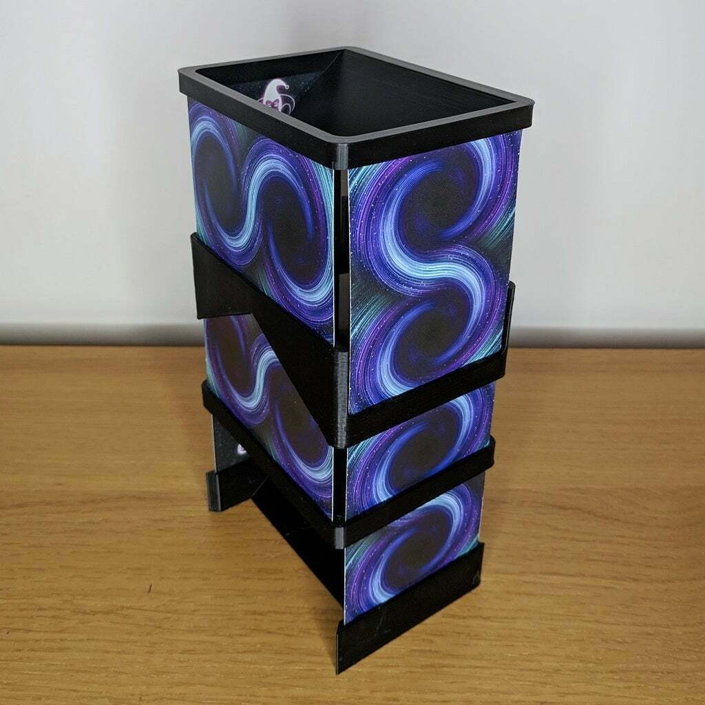 Free STL file Playing card dice tower 🎲・3D print design to download・Cults