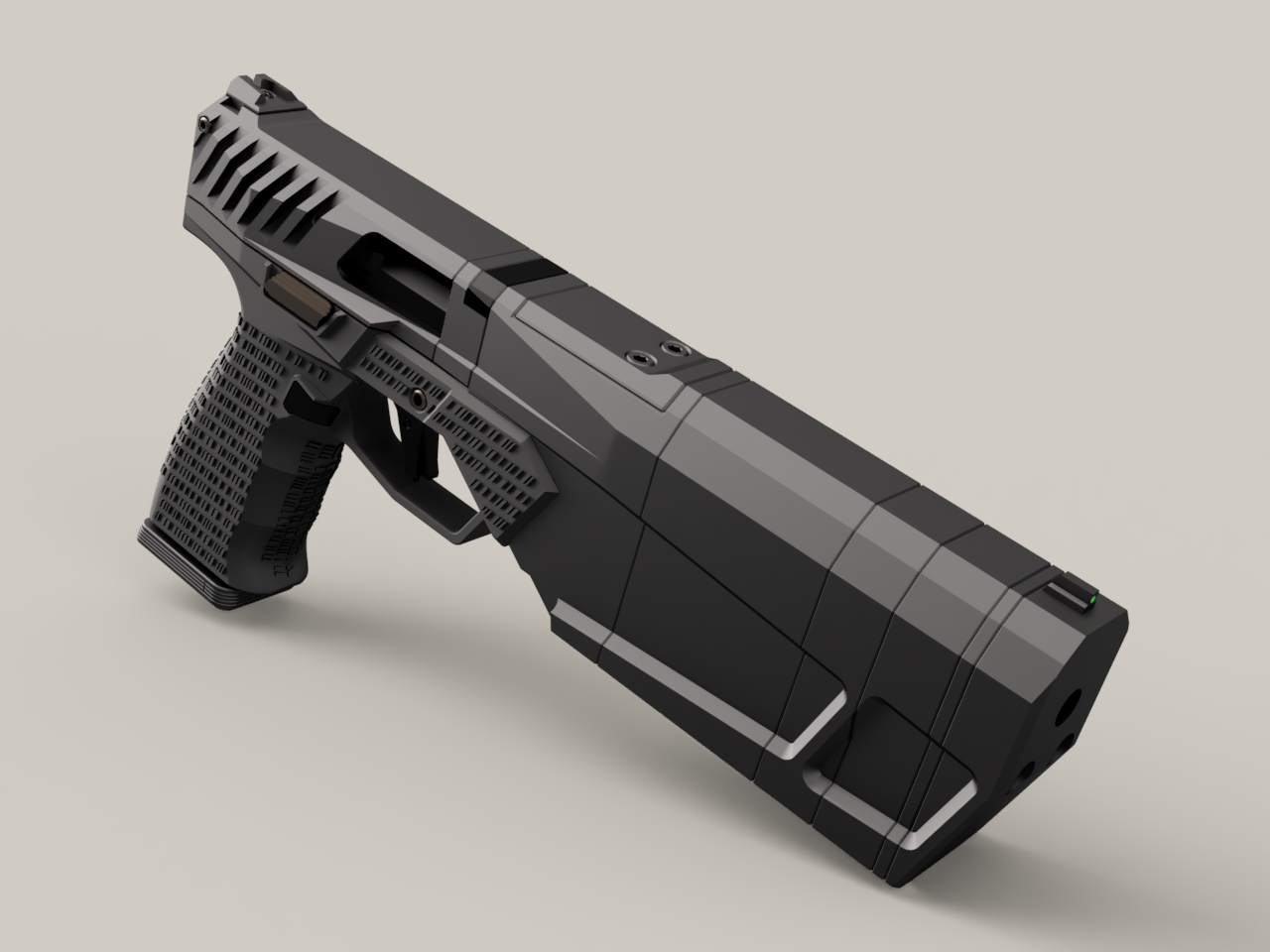 STL file SilencerCo Maxim 9 (Long and Short Configuration) 🎛️・3D print ...