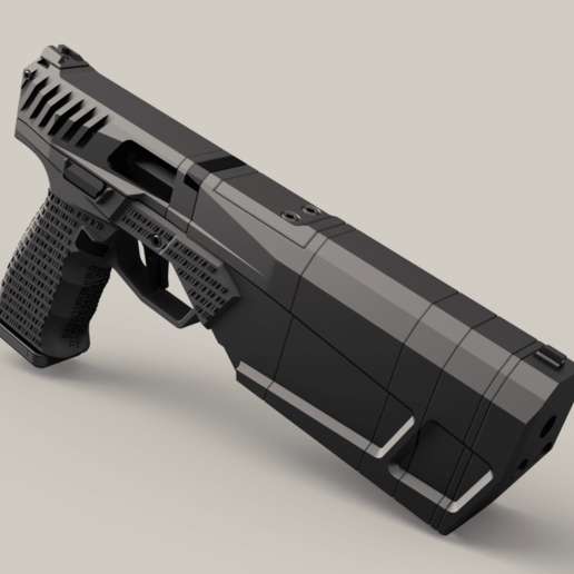 Download 3D printer model SilencerCo Maxim 9 (Long and Short ...