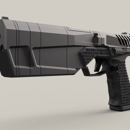 Download 3D printer model SilencerCo Maxim 9 (Long and Short ...