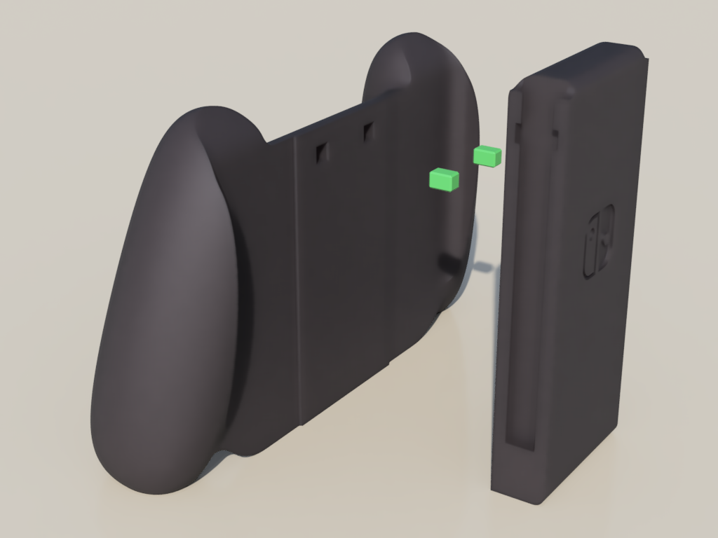 Télécharger fichier STL Nintendo Switch Joy-Con Comfort Grip (Original ...