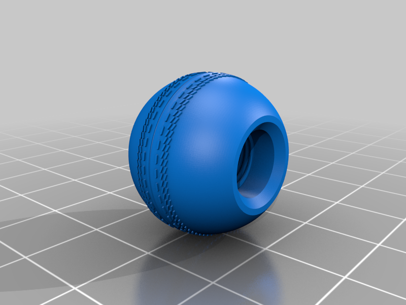 Free STL file cricket ball valve cap・3D printing design to download・Cults