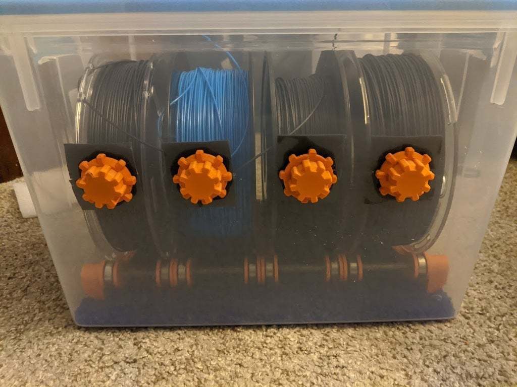 Free STL file The Ultimate Spool Holder Dry Box v2・3D printer design to ...