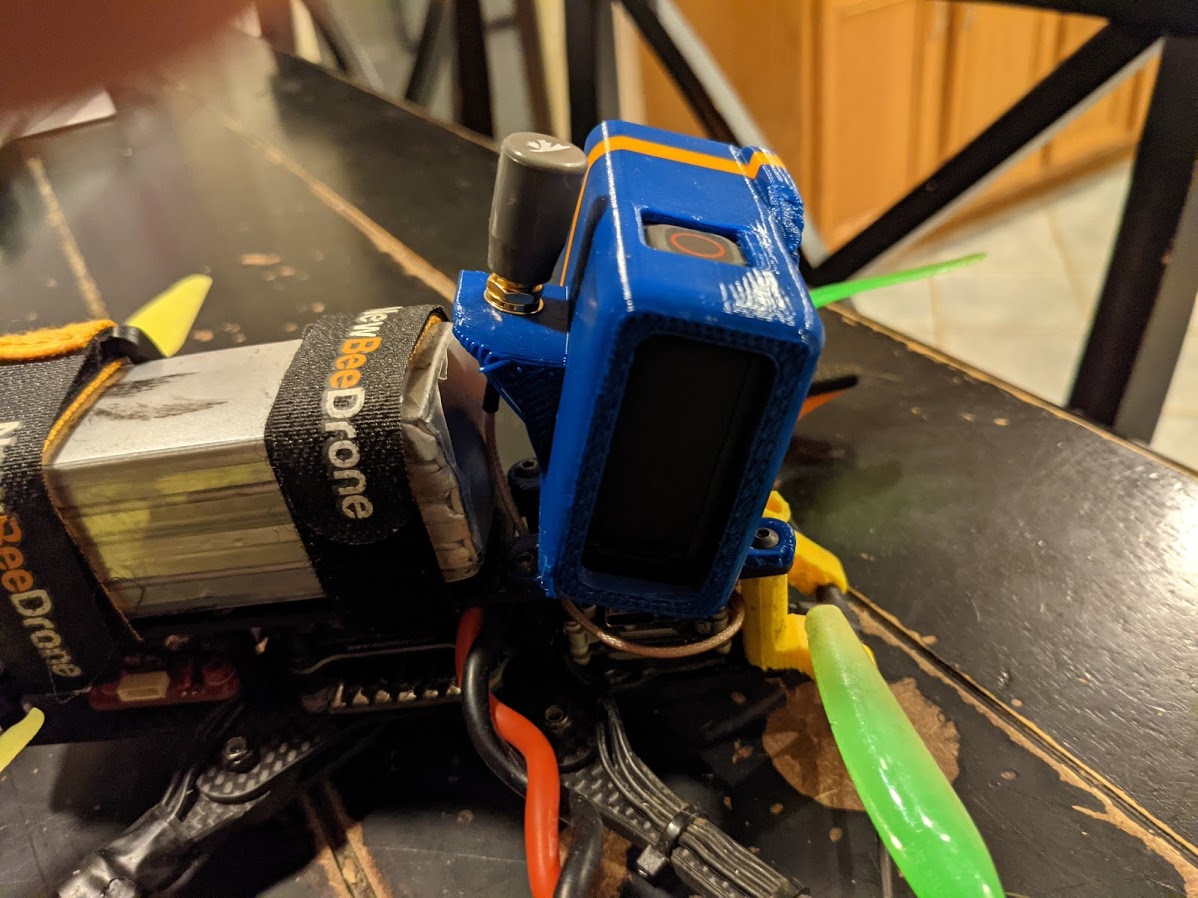 Free STL file Rear-mount Hero8 for FPVCycle Glide・3D printer design to ...