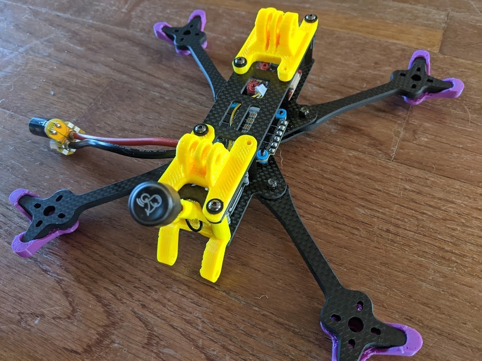 Free STL file Rear-mount Hero8 for FPVCycle Glide・3D printer design to ...