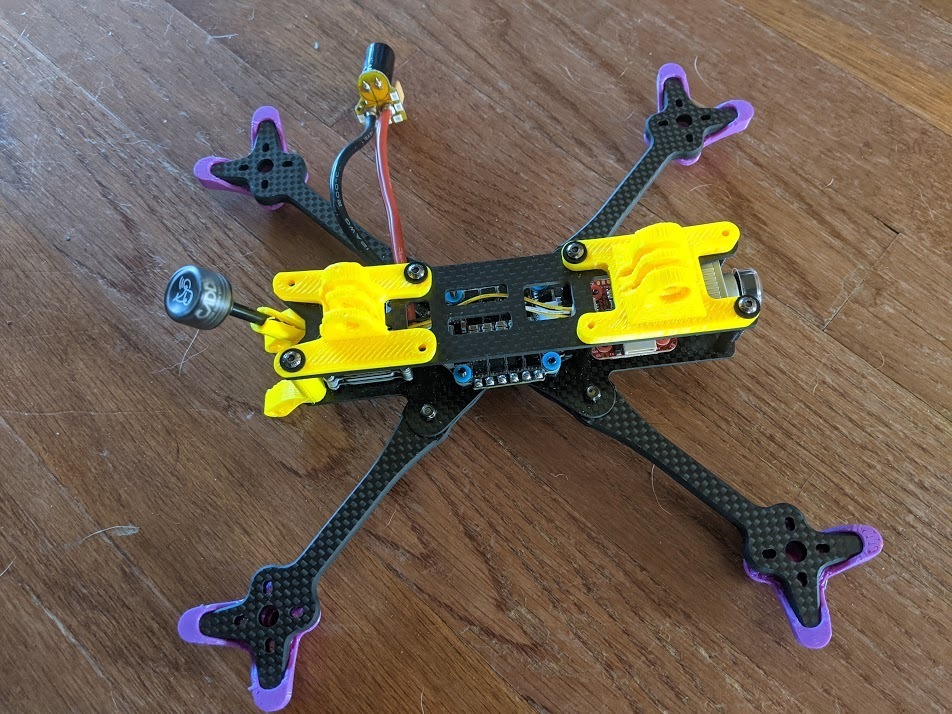 Free STL file Rear-mount Hero8 for FPVCycle Glide・3D printer design to ...