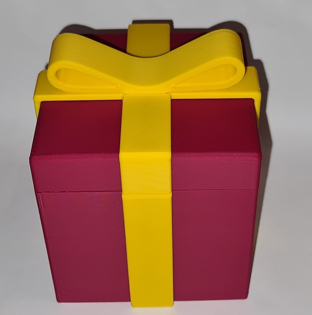 STL file Gift Box 100 🎁・3D print model to download・Cults