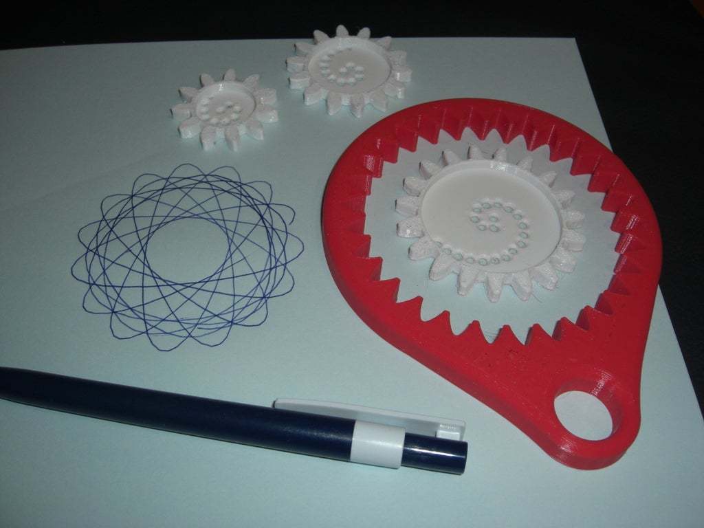 Free STL file Spirograph Remix for little Kids・3D print design to ...