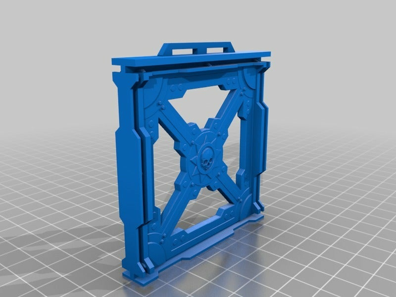 Free STL file Necromunda Bulkhead - 01・3D printable model to download・Cults