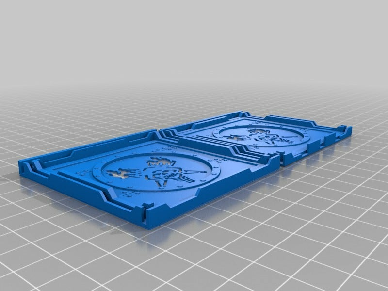 Free STL file Necromunda Bulkhead 08・3D printing template to download・Cults
