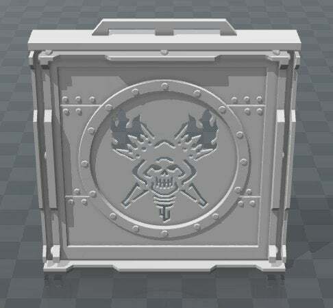 Free STL file Necromunda Bulkhead 08・3D printing template to download・Cults