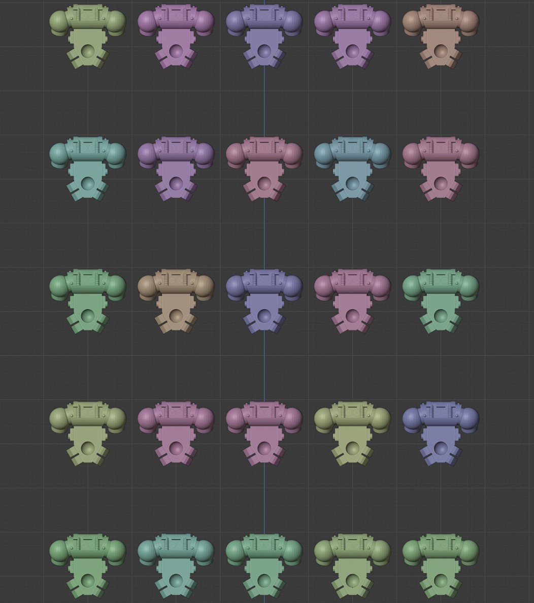 STL file Backpacks Full Set 🎒・Template to download and 3D print・Cults