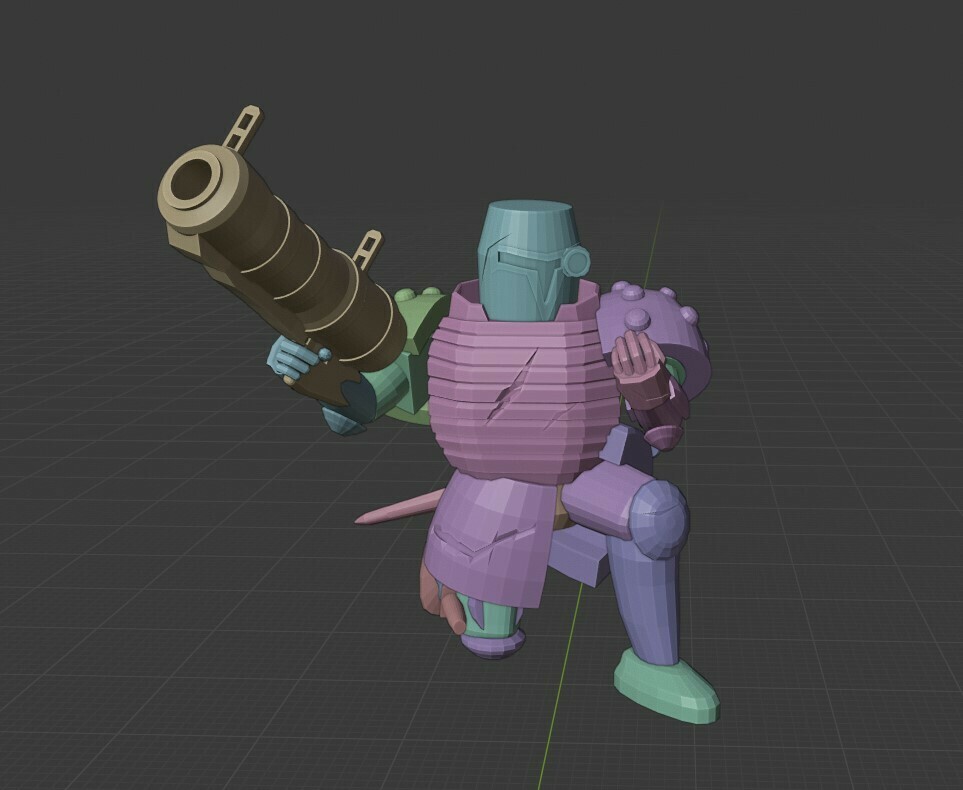 STL file Feudal Imperial Guard Infantry Squad 💂・Model to download and ...