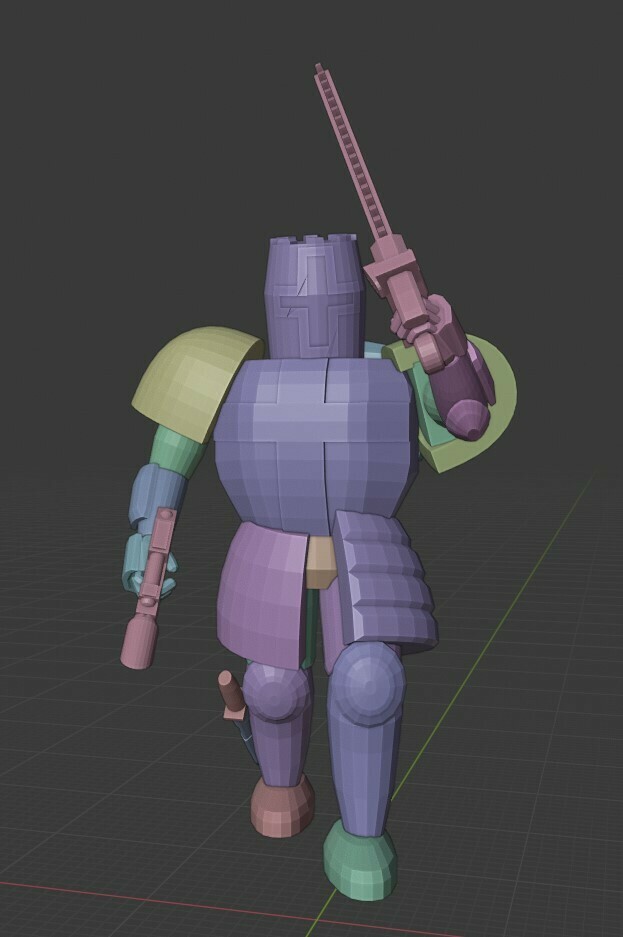 STL file Feudal Imperial Guard Command Squad・Model to download and 3D ...