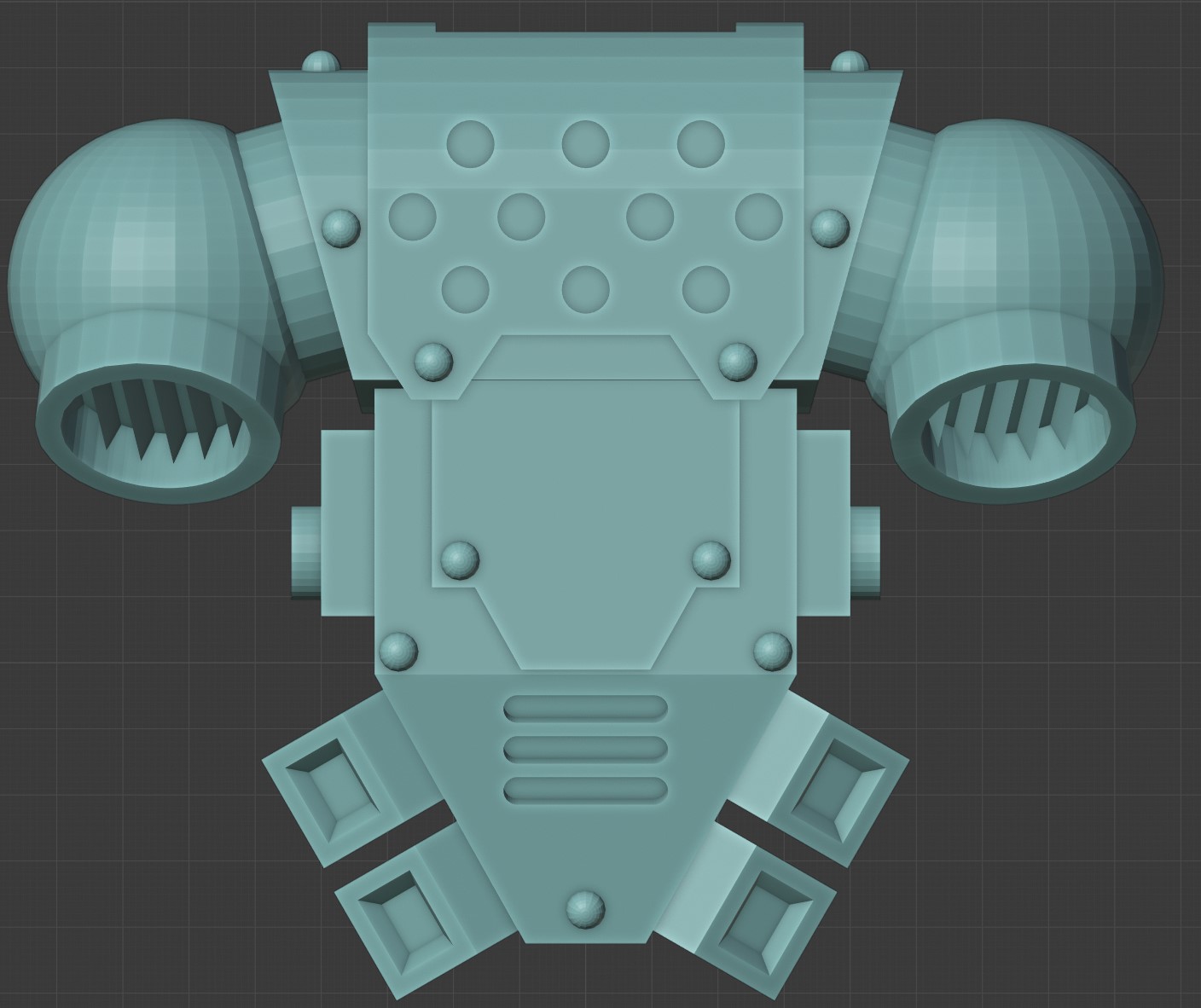 Free STL file Sample Space Soldier Power Pack 🛰・3D print model to ...