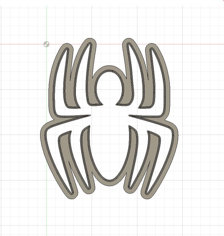 Spiderman Logo Template
