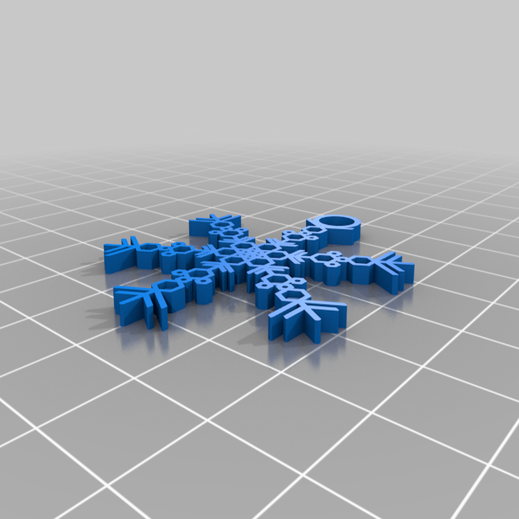 Free 3D file 666420 Snowflake・3D print design to download・Cults