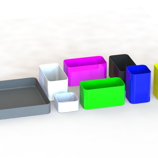 Download STL files Box set / Useful boxes for useful things ・ Cults