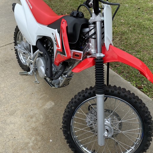 Download free STL file CRF 125 Hours Mount • 3D printing design ・ Cults