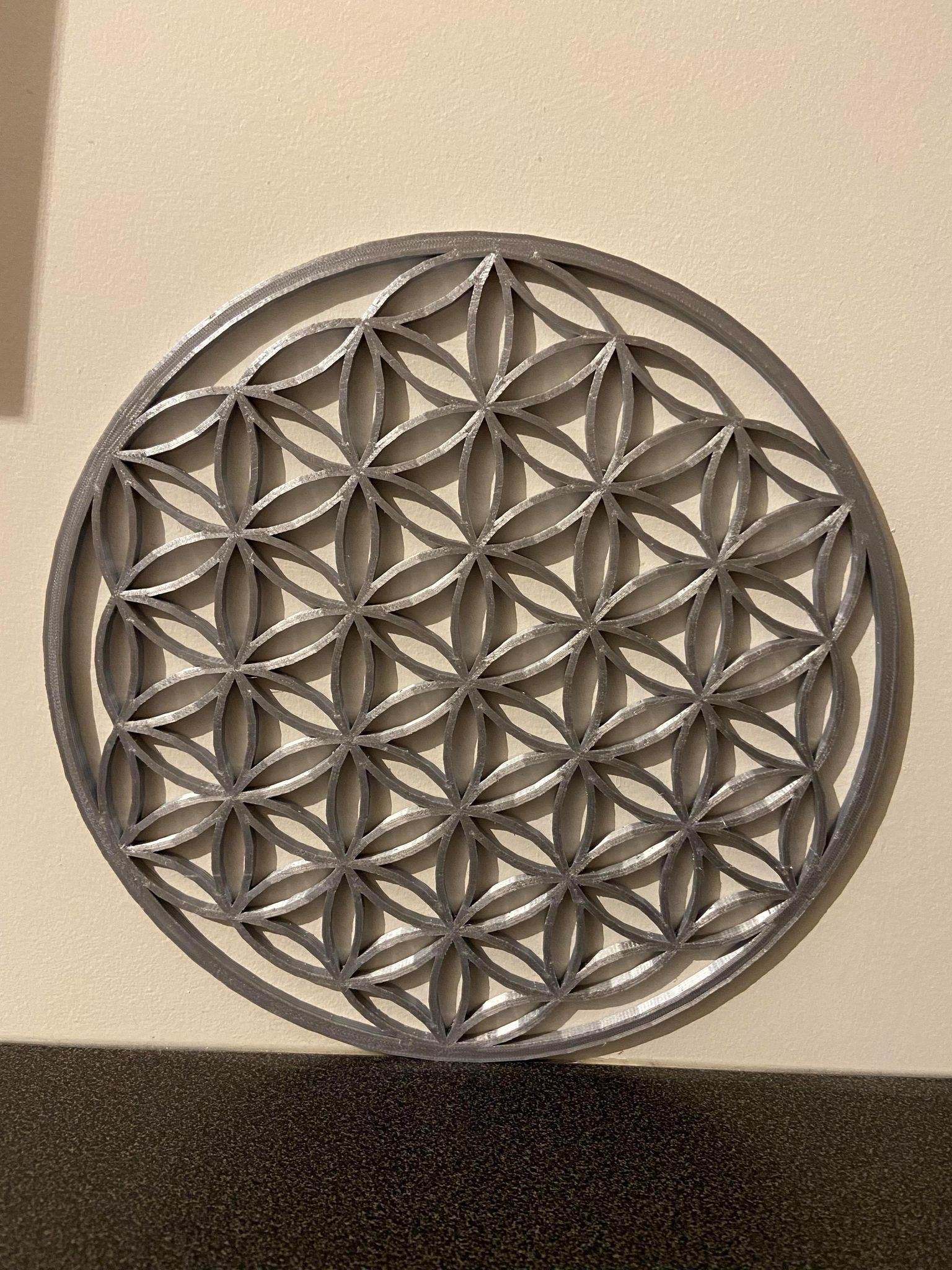 Archivo Stl La Flor De La Vida Plan Imprimible En 3d Para Descargar Cults