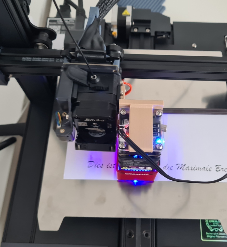 Free 3D file Ender 3 S1 Lasermount 🧞‍♂️・3D printable design to download ...