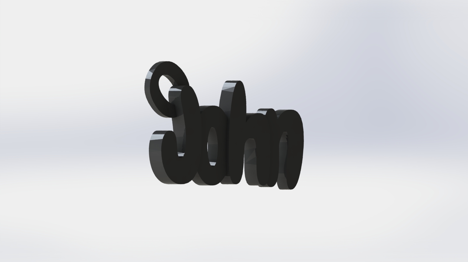 Download STL file John Keychain • 3D printable model ・ Cults