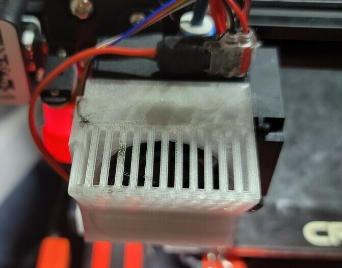 Archivo 3D gratis Ender 3 Ender 5 Hot End Fan Cover 🥵・Plan imprimible ...