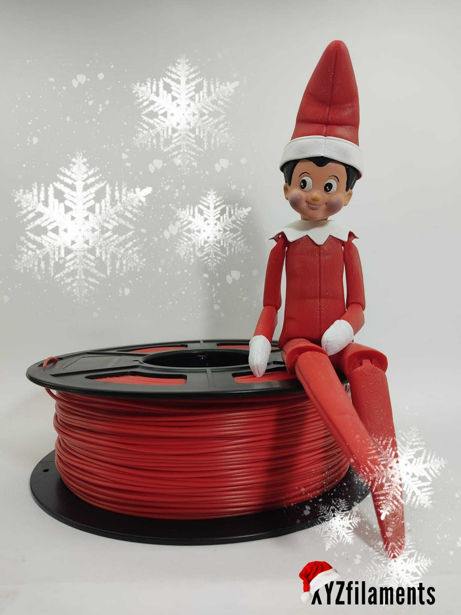 3D printing Cute Flexi Print-in-Place Elf • made with Anet A8 plus・Cults