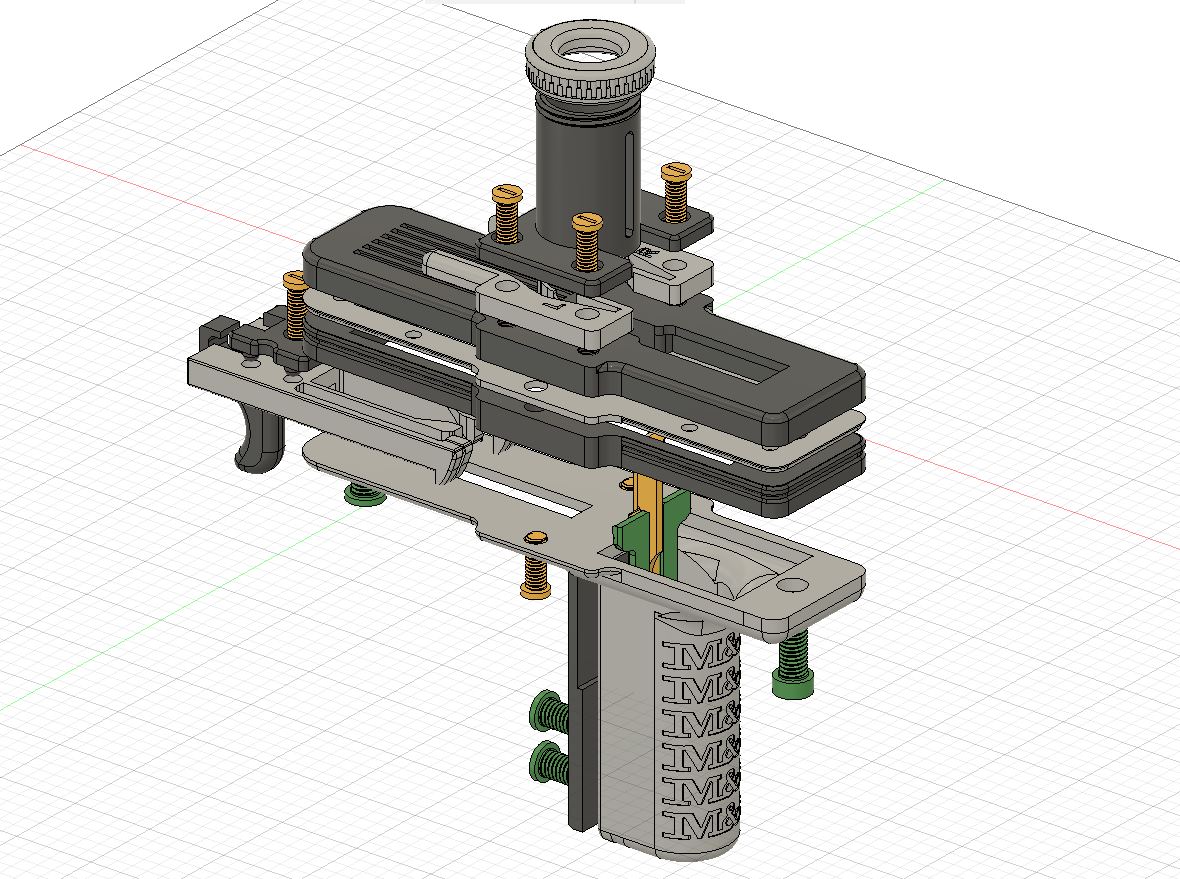 Free STL file Disc Shooter Mk3 🎠・Template to download and 3D print・Cults