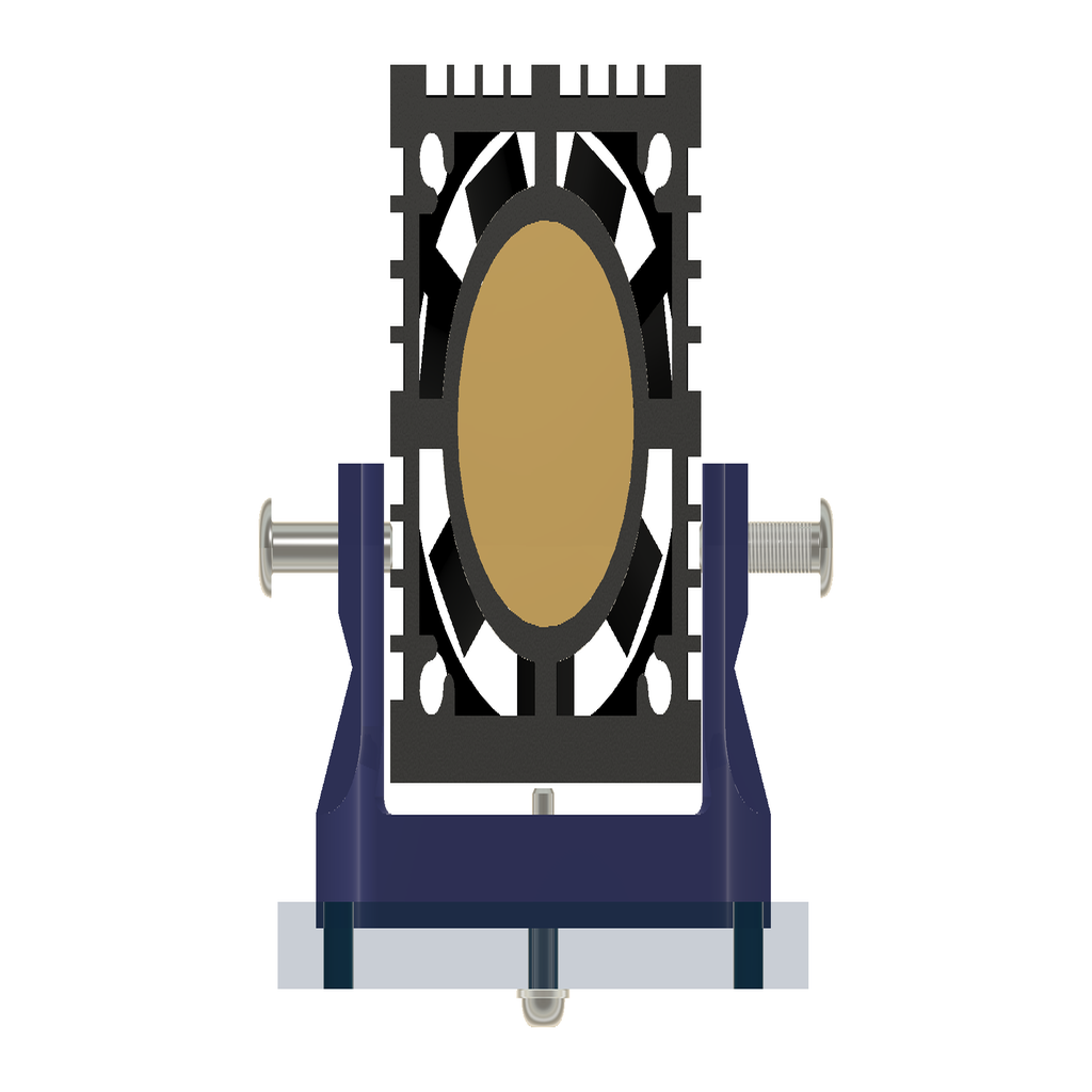 Free STL file 15W fixed focus laser mount for 6550 laser engraver ...