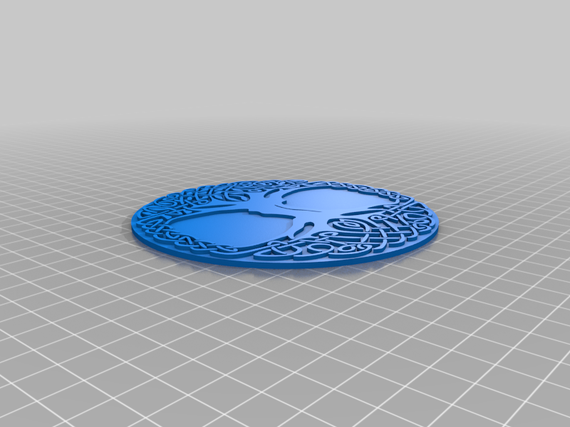Free STL file Tree Of Life Yggdrasil・Model to download and 3D print・Cults