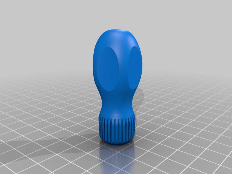 Free STL file SCREWDRIVER HANDLE 🪛・3D printer design to download・Cults