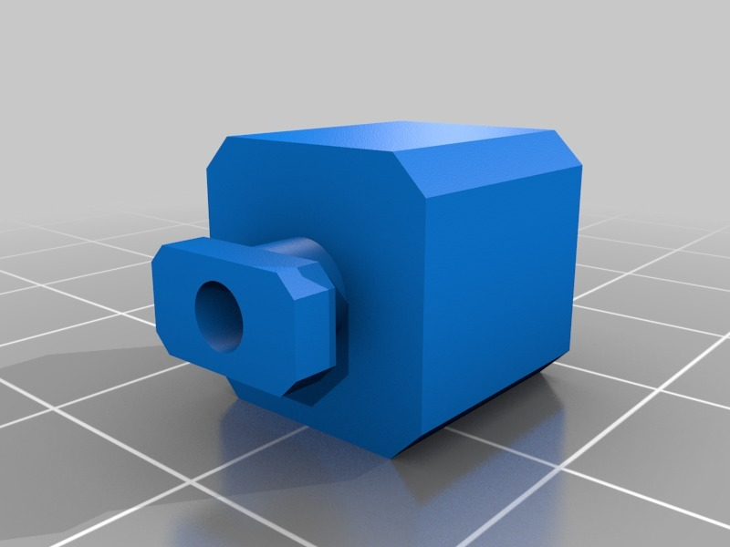 Free 3D file Linear guide stopper for 20x20 aluminium profile・Model to ...